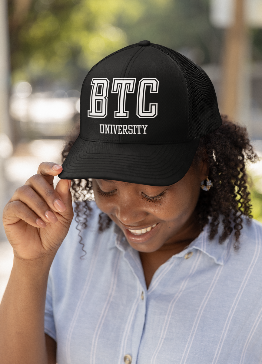 BTC University Trucker Hat – Behindthechair