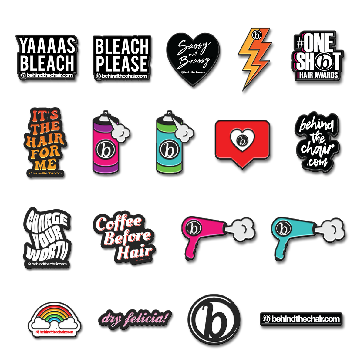 Enamel Pins – Behindthechair
